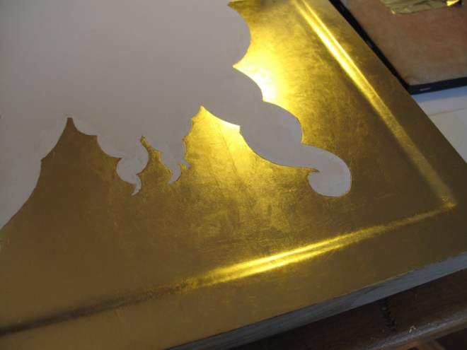 Water Gilding icons | Icon Diploma Student