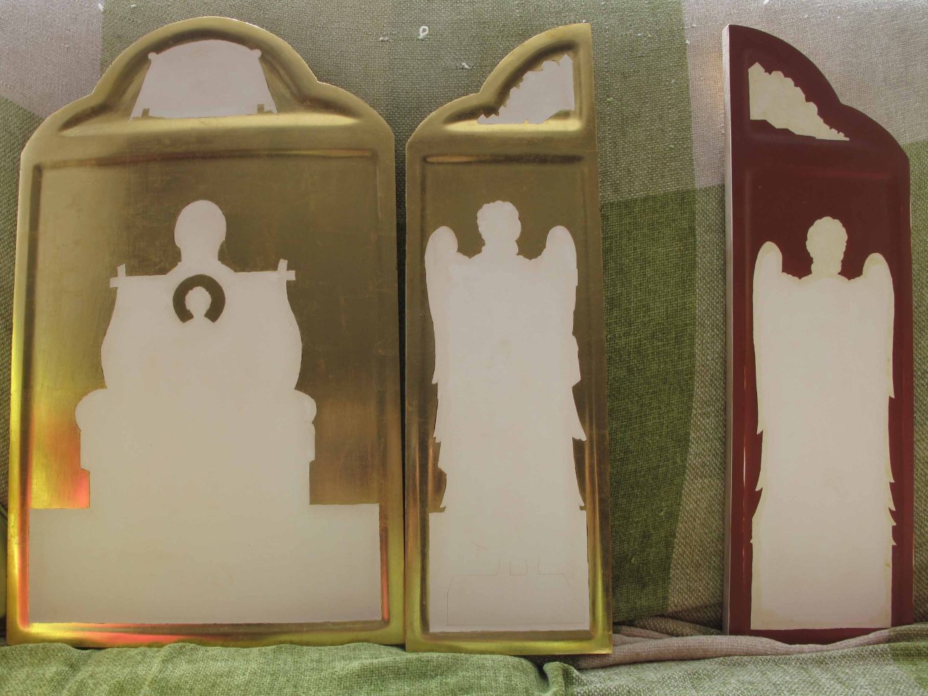 Gilding icons | Icon Diploma Student