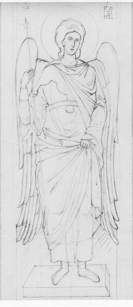 Drawing Heavenly Bodies: Virgin and Child Enthroned with attendant ...