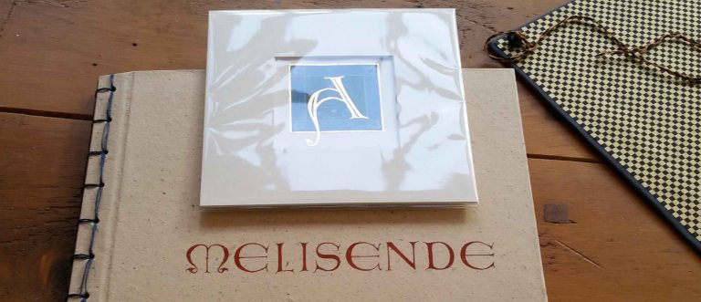 Lettering for Western Iconography | Icon Diploma Student