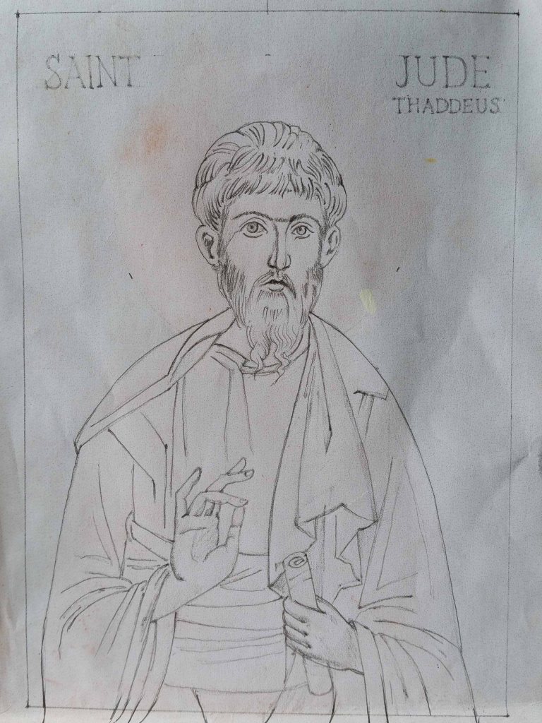 Calling on the Apostle of Hope | Icon Diploma Student